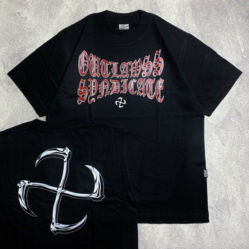 Jual OUTLAWSS SYNDICATE - RED LOGO | Shopee Indonesia