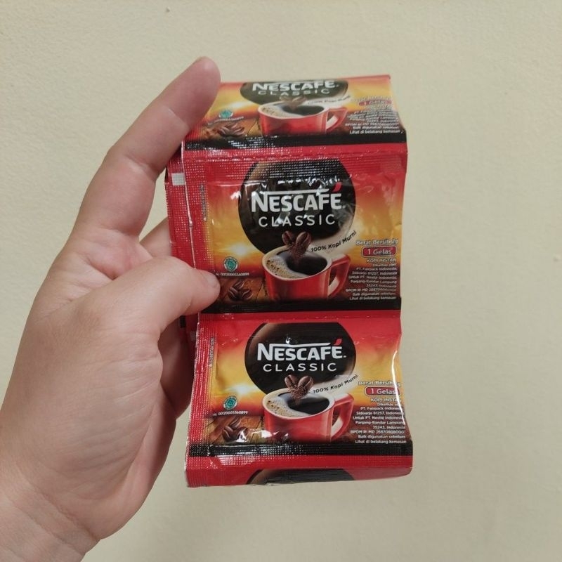 Jual Nescafe classic sachet | Shopee Indonesia