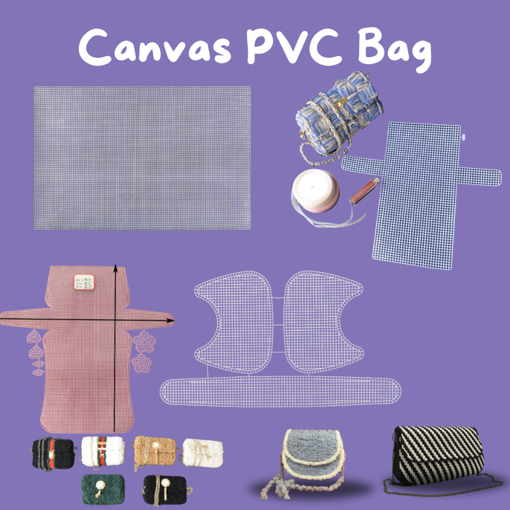 Jual Plastic Canvas / Kanvas Bentuk Tas Plastik DIY / Plastic Canvas ...