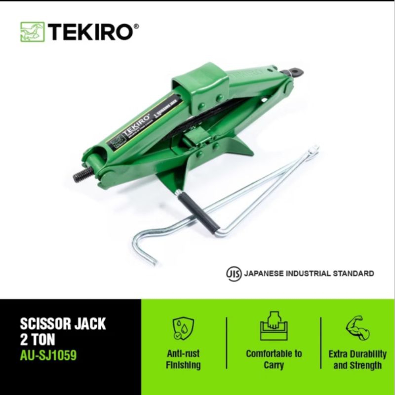Jual TEKIRO SCISSORS JACK 2 TON dongkrak jembatan 2ton ORIGINAL ...