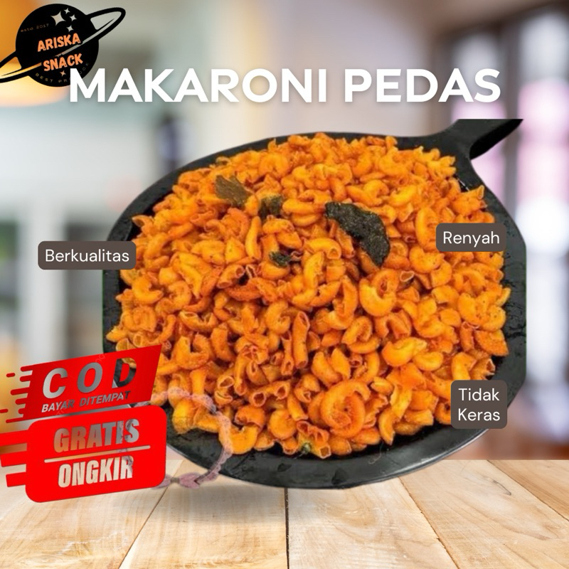 Jual Makaroni Bantet pedas Balado Makaroni Original 230grm Cemilan ...