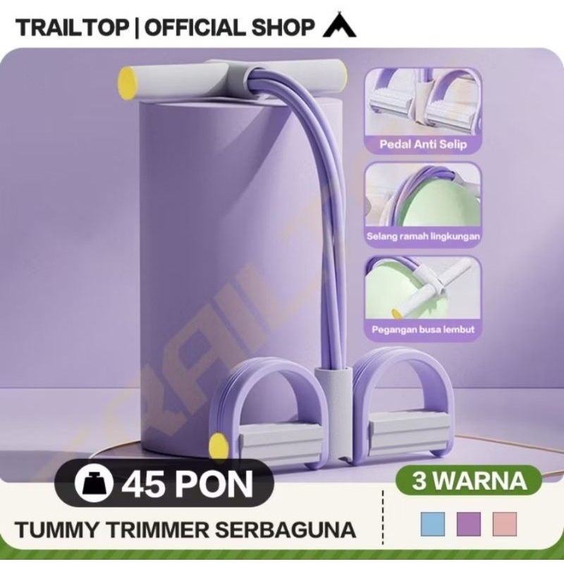 Jual Tummy Trimmer 4 Tali & 6 Tali Alat Fitness Alat Olahraga Pengecil ...