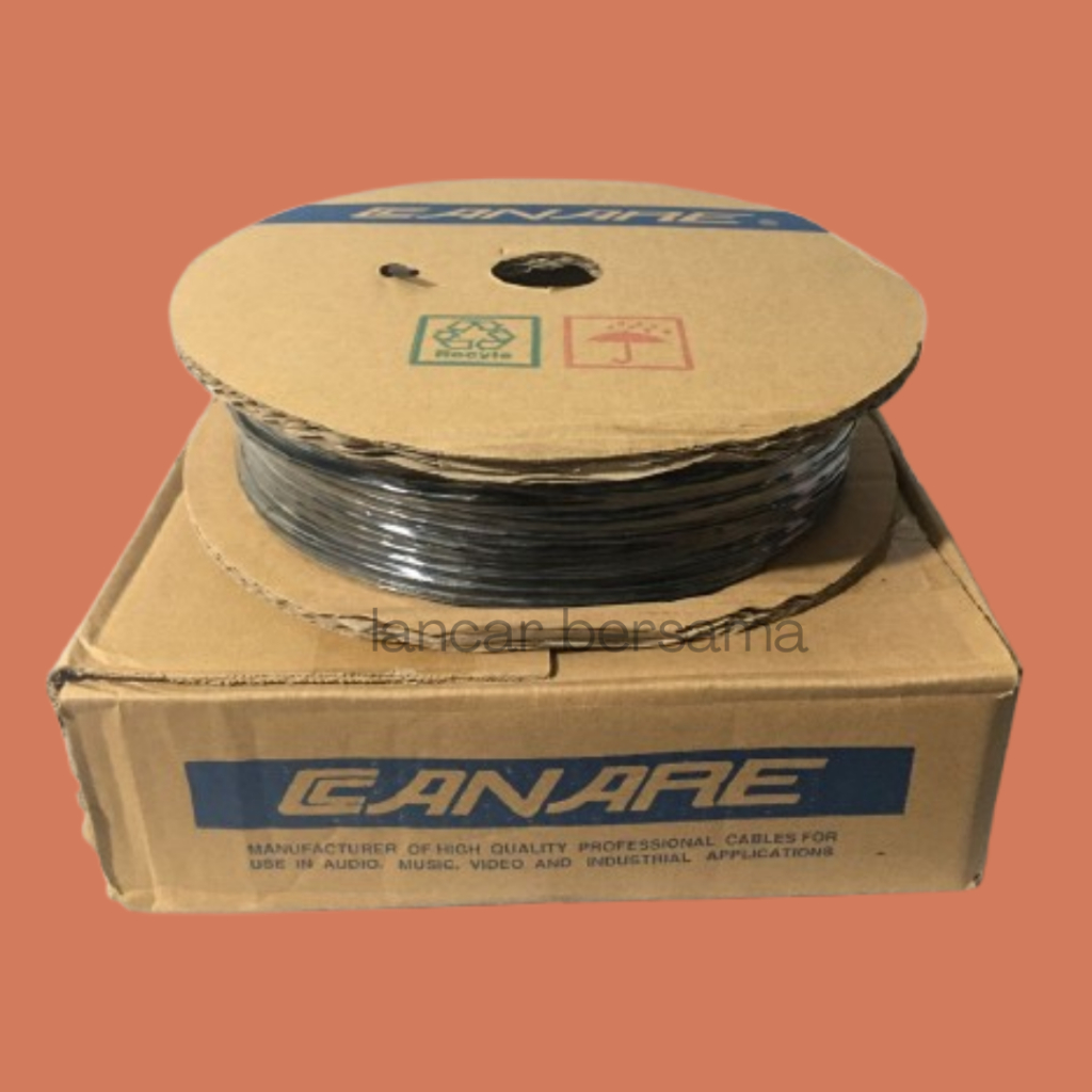 Jual Kabel mic stereo kecil kabel skerem hitam 1 roll (200yard:180meter ...