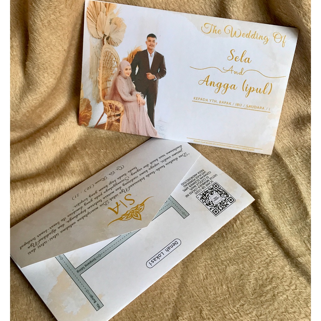 Jual Undangan Pernikahan Softcover Semi Amplop/ Vintage/Gliter/ Modern ...