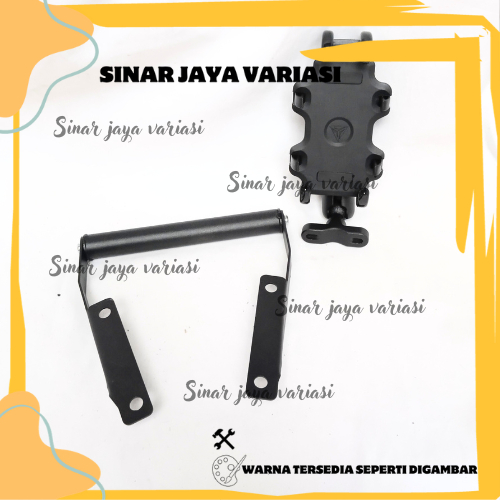 Jual PAKET HOLDER GPS HP CB 150 X PHONE HOLDER MOTOWOLF ALUMUNIUM STANG ...