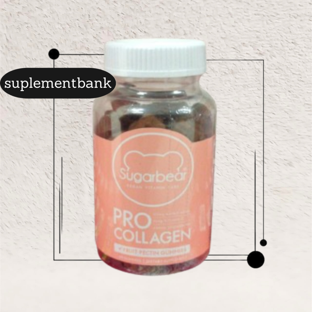 Jual [100% ORIGINAL] SugarBear Pro Collagen - 60 Gummies | Shopee Indonesia