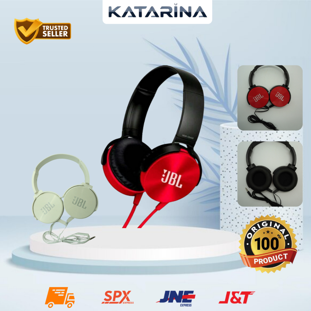 Jual Headphone Gaming Music Bando / Headset Headphone Extra Bass ...