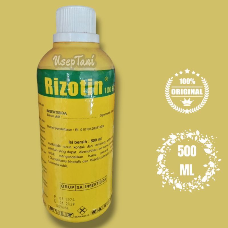 Jual RIZOTIN 100 EC 500 ML INSEKTISIDA | Shopee Indonesia