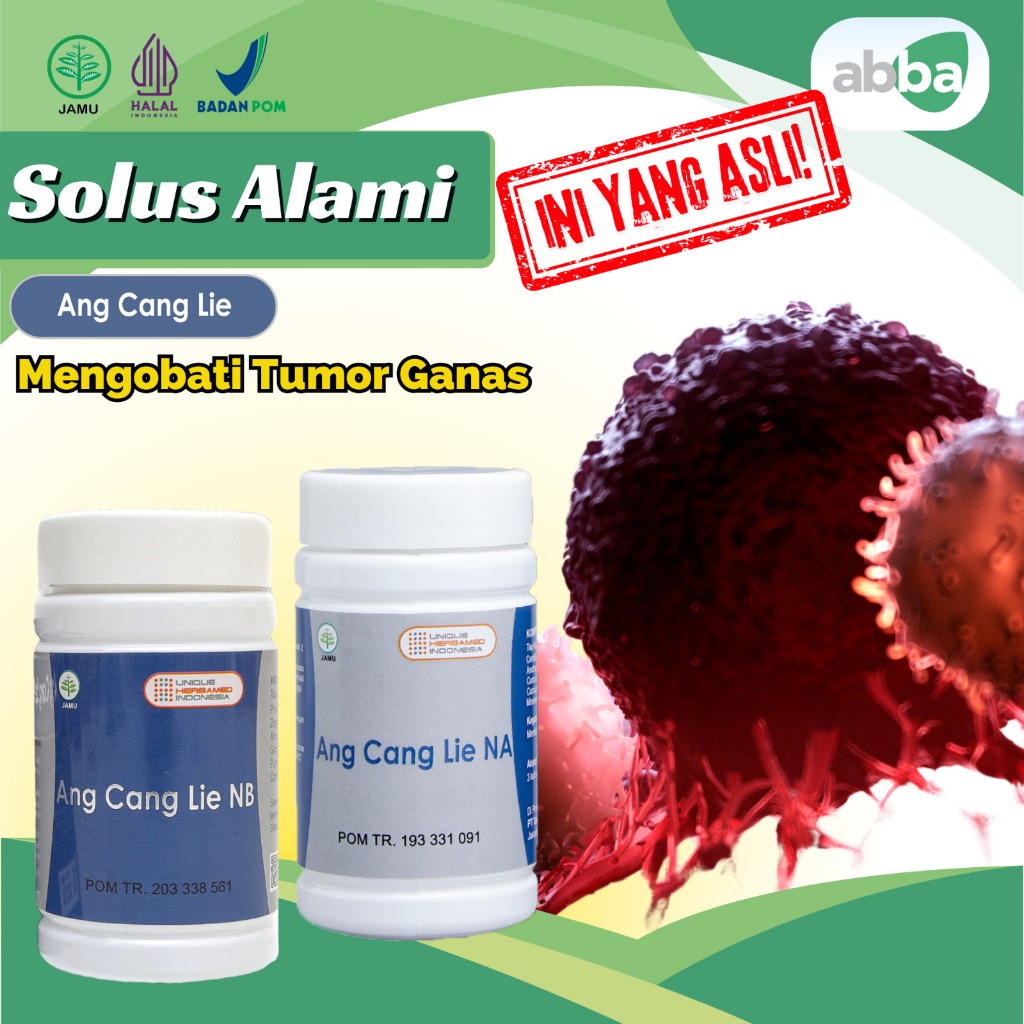 Jual Obat TUMOR GANAS, BENJOLAN BESAR | HERBAL ANG CANG LIE NA NB ...