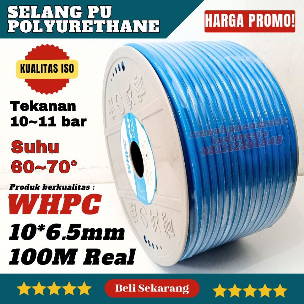 Jual GROSIR 1 ROLL SELANG PU TUBE SELANG ANGIN UKURAN 6mm 8mm 10mm 12mm | Shopee Indonesia