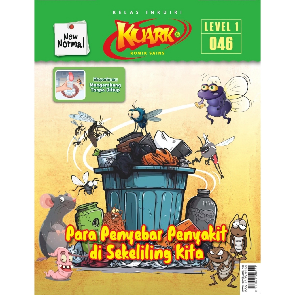 Jual KUARK Komik Sains Level I Nomor 046 New Normal - Materi OSK 2025 | Shopee Indonesia