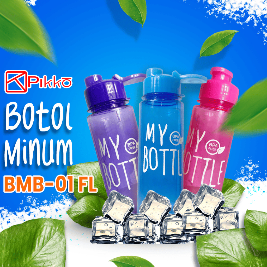 Jual BOTOL MURAH MY BOTTLE 600ML BPA FREE - ANTI PECAH - TRANSPARAN ...