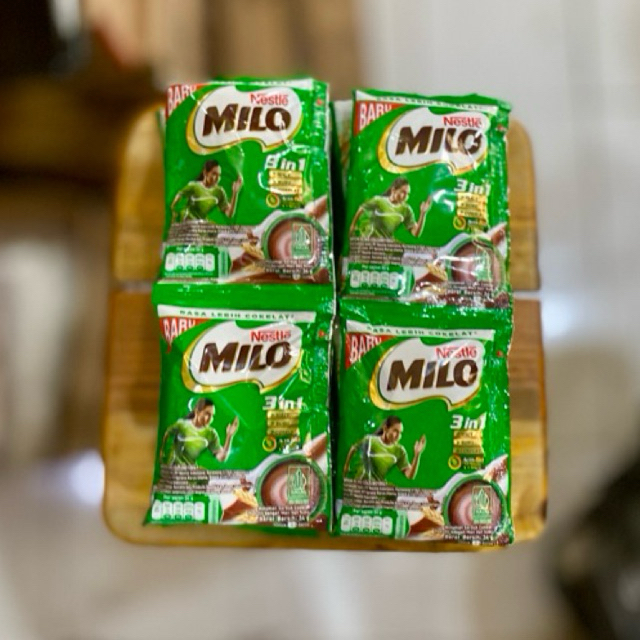 Jual NESTLE MILO 3in1 SACHET (Renceng) | Shopee Indonesia