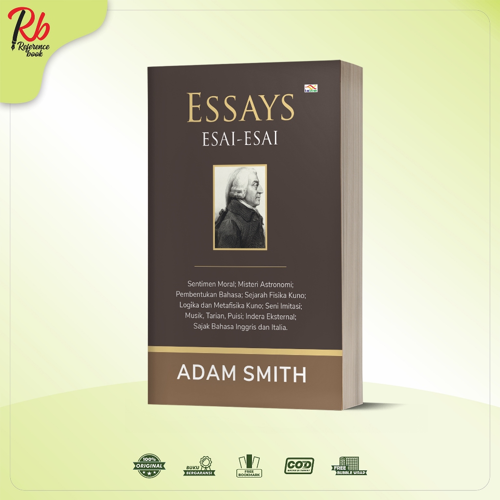 Jual ESSAYS - ( Esai-Esai - Adam Smith ) | Shopee Indonesia