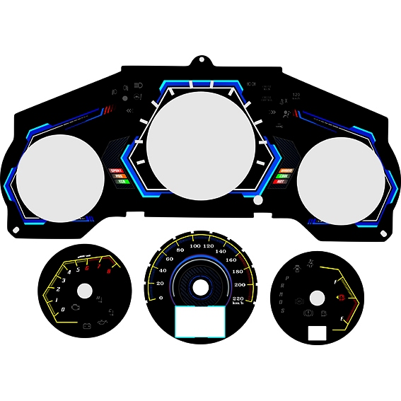 Jual Custom Speedometer Mobil Honda City GT Series Gen 2 | Shopee Indonesia