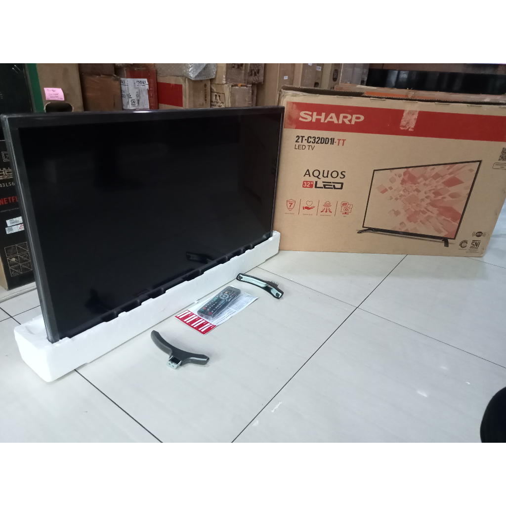 Jual TV LED SHARP 32 INCHI DIGITAL SUDAH GAK PERLU PAKAI SET TOP BOX ...