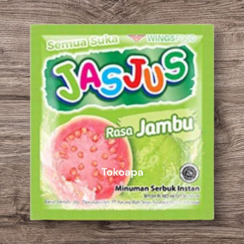 Jual Jasjus Rasa Jambu (10sachet) | Shopee Indonesia