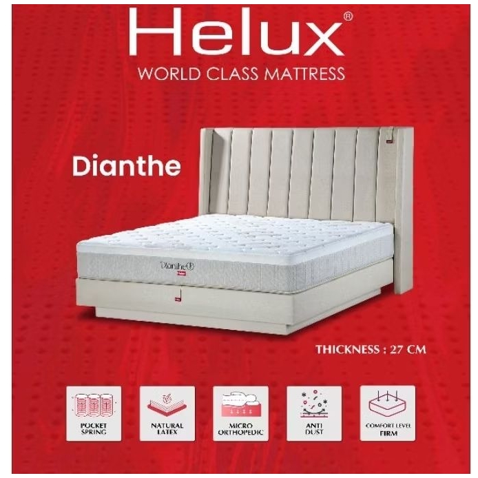 Jual Matras Helux type Dianthe tebal kasur 27 cm, ukuran lengkap jenis ada set original resmi ...