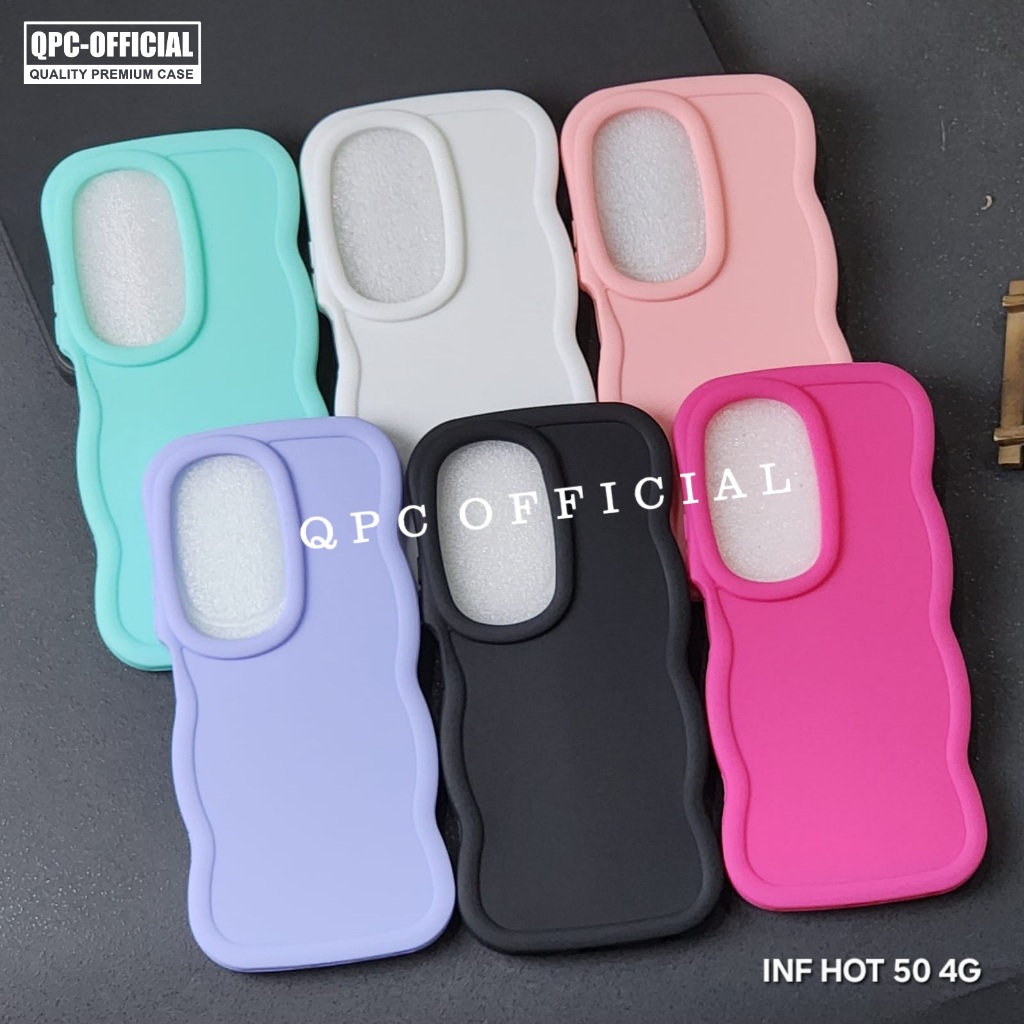 Jual Case Macaron Warna Wave terbaru Sofcase Casing Infinix Hot 50 4G ...