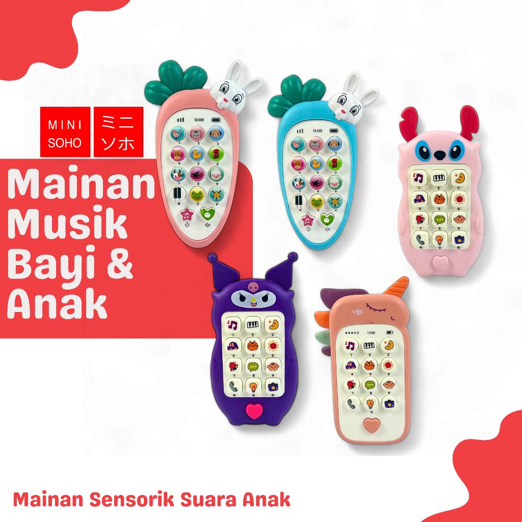 Jual Mainan Bayi HP Baby Music Phone Puzzle Mobile Ponsel Musik Edukasi ...
