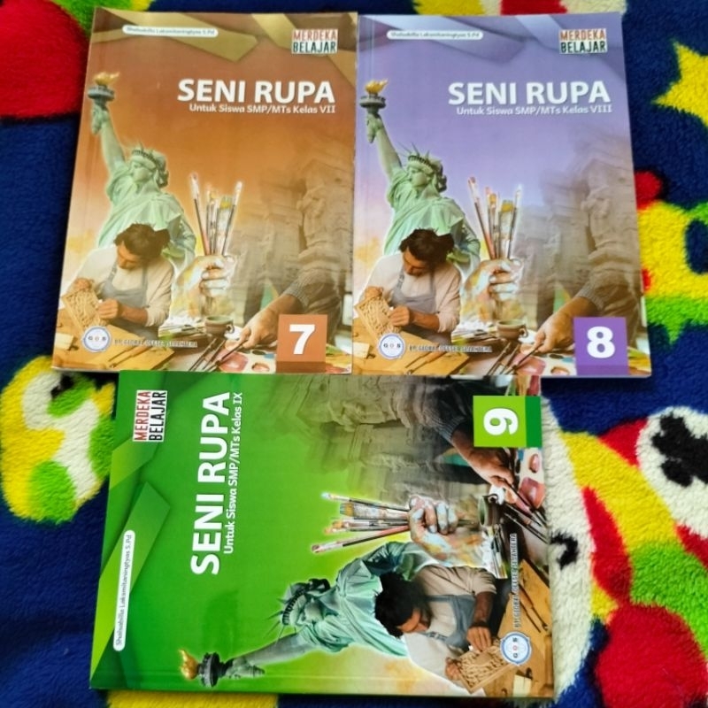 Jual ORIGINAL BUKU SENI RUPA KELAS 7 8 9 SMP/MTS KURIKULUM MERDEKA | Shopee Indonesia