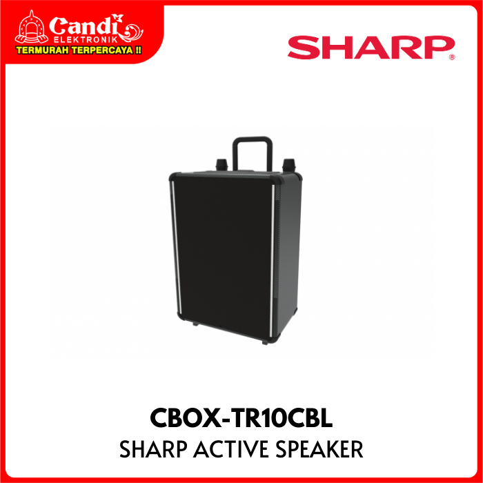 Jual SHARP Active Speaker Big Woofer 10 Inch CBOX-TR10CBL | Shopee ...