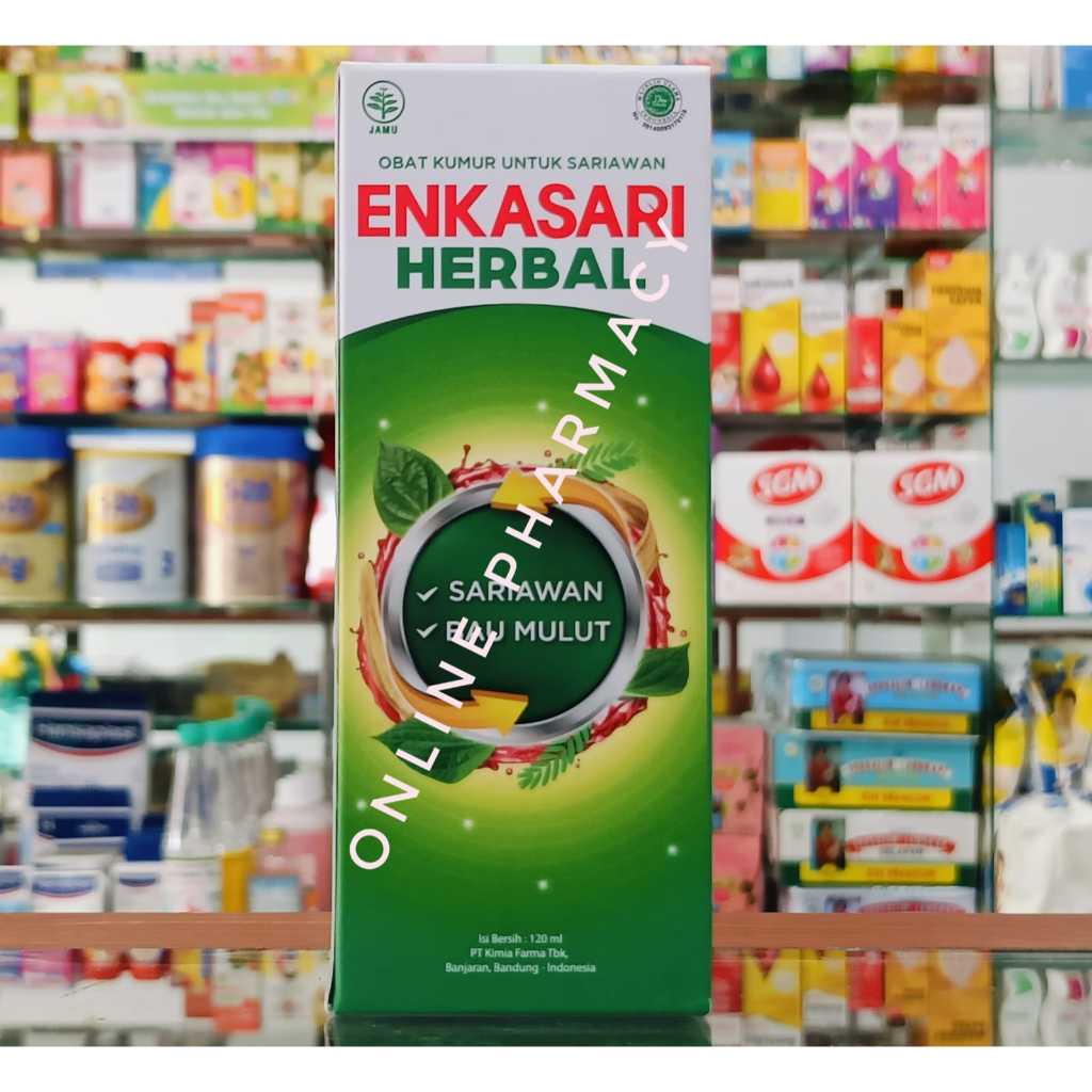 Jual Enkasari 120ml menghilangkan bau mulut / sariawan | Shopee Indonesia