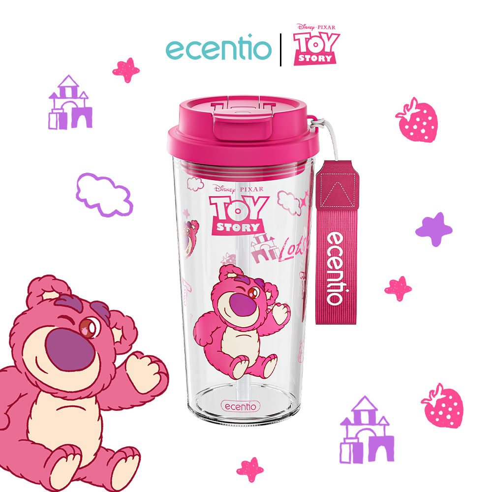 Jual [Toy Story] ecentio x Disney Lotso Botol Minum Anak BPA Free ...