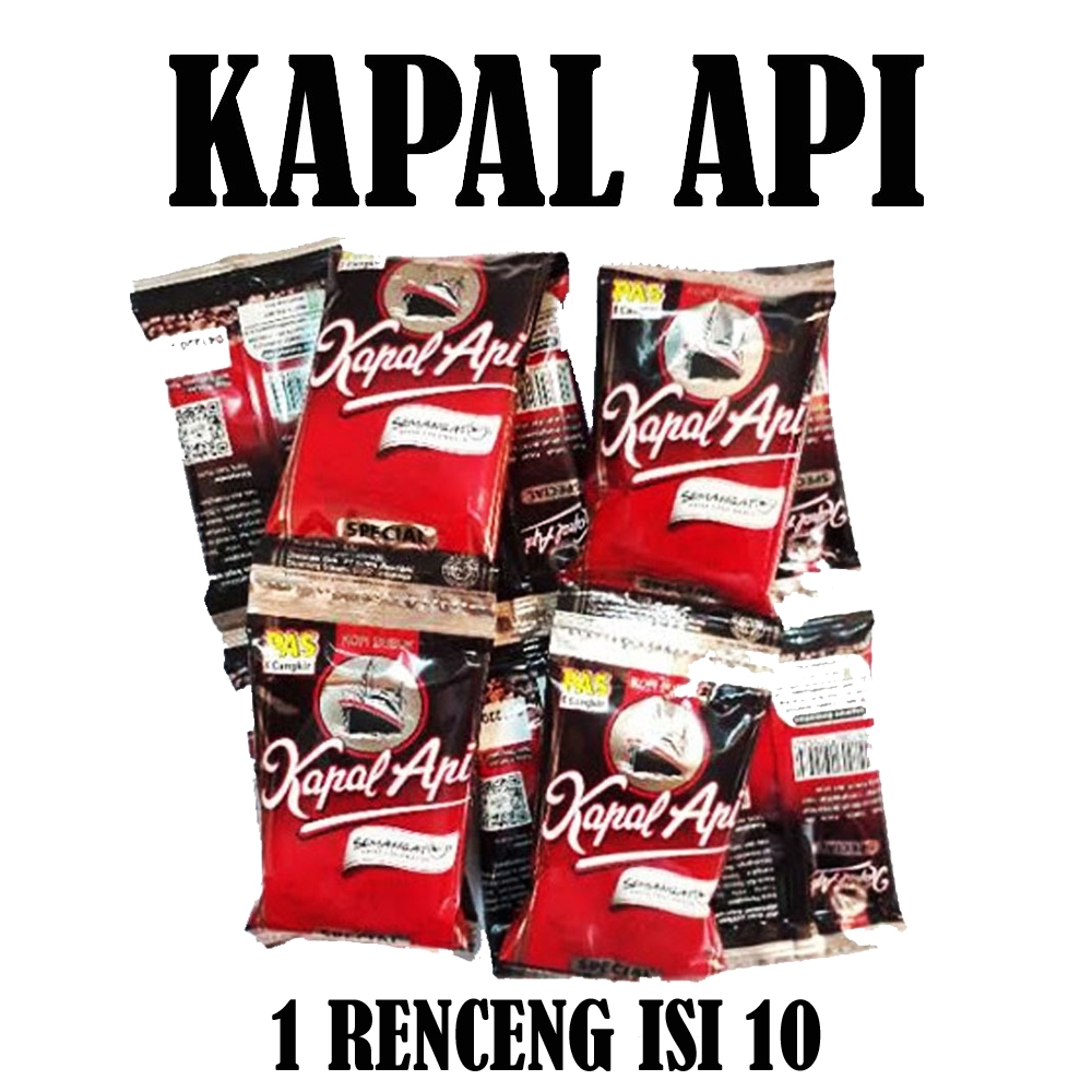 Jual KOPI KAPAL API MINI RENCENG ISI 10 | Shopee Indonesia