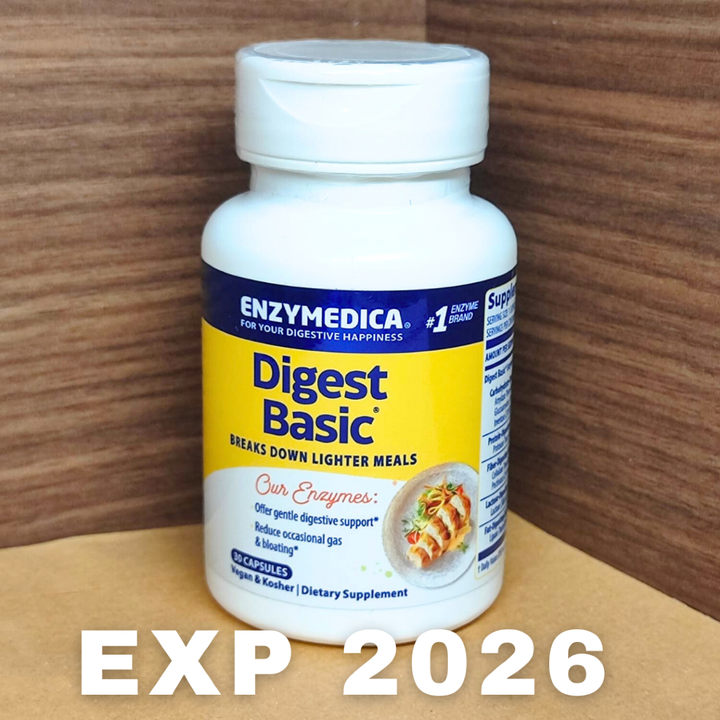 Jual Enzymedica Digest Basic Essential Enzyme Formula isi 30 Capsules ...