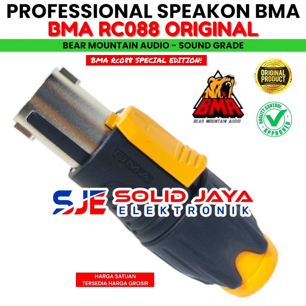 Jual JACK SPIKON BMA ASLI RC088 JAK JEK JECK JAG JEG SPICON SPEAKON ...
