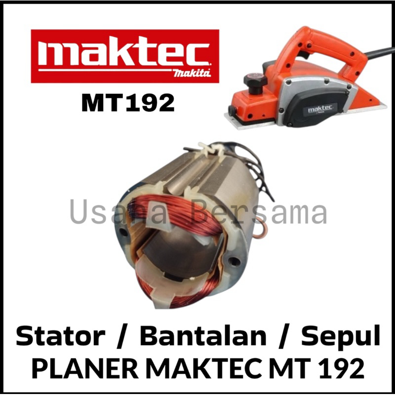 Jual Sparepart Stator Mesin Planer Maktec MT192 Spool Field Assy Mesin ...