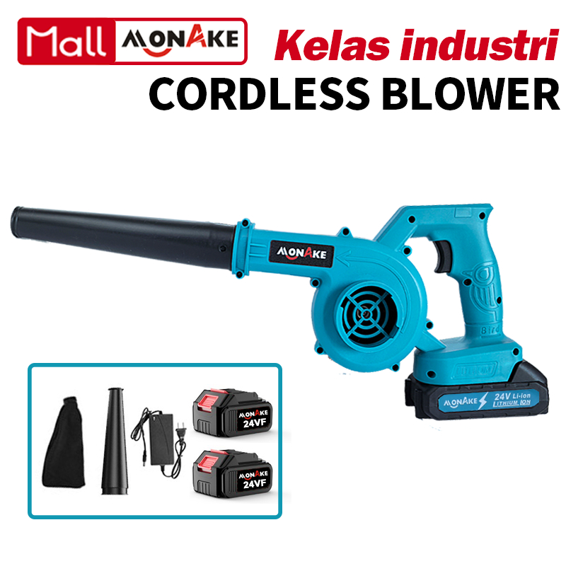 Jual MONAKE Alat Jerman Mesin Blower Tangan Baterai Cordless Cleaner ...