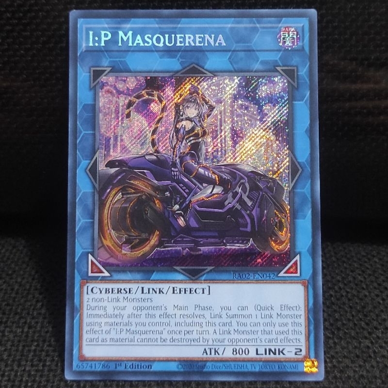 Jual Kartu Yugioh TCG IP I:P Masquerena Alt Art Super / Ultra / Secret Rare SR / UR / SE ORI ...