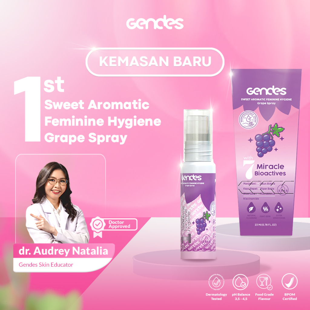 Jual Gendes Sweet Aromatic Feminine Care with Grape 7 Miracle ...