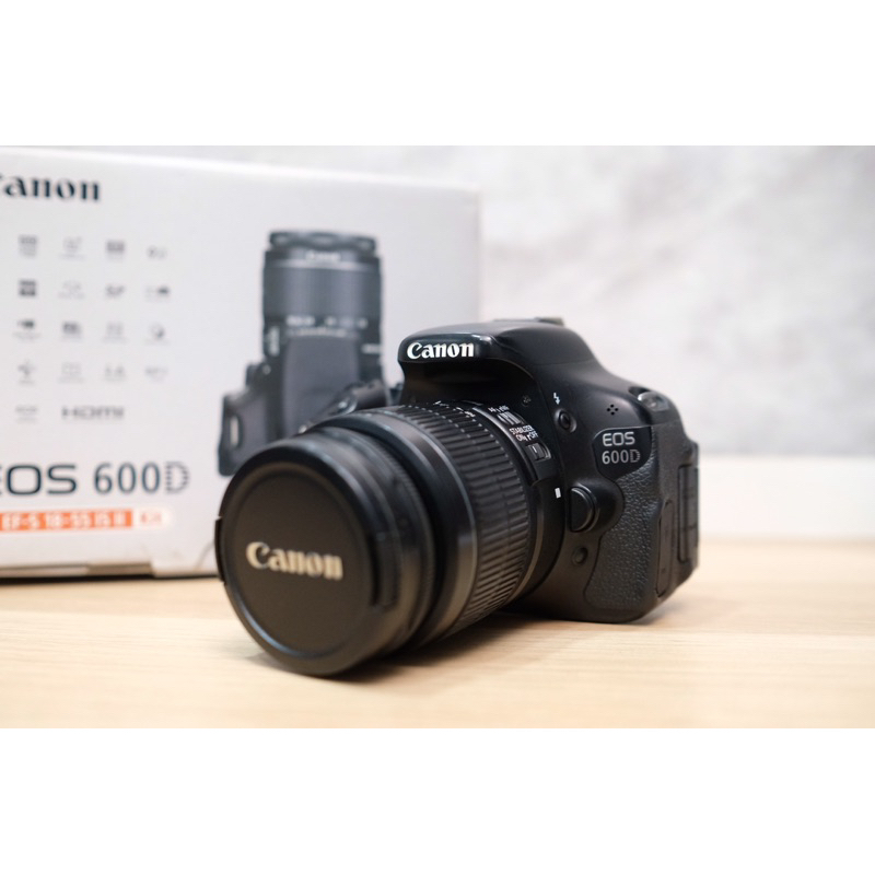 Jual Canon 600D + 18-55mm IS kit Fullbox Murah | Shopee Indonesia