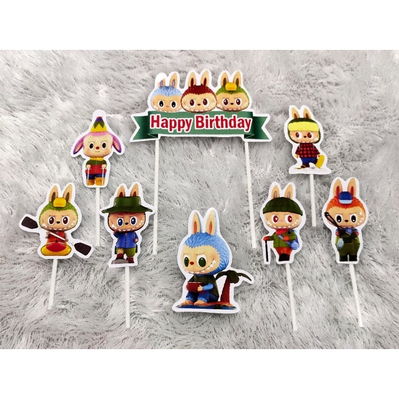 Jual Topper Cake Ulang Tahun/Hiasan Kue/Labubu | Shopee Indonesia