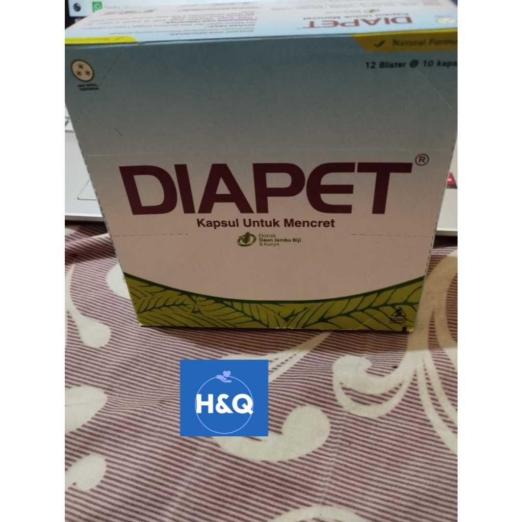 Jual DIAPET 1 BOX 12 BLISTER @ 10 KAPSUL | Shopee Indonesia