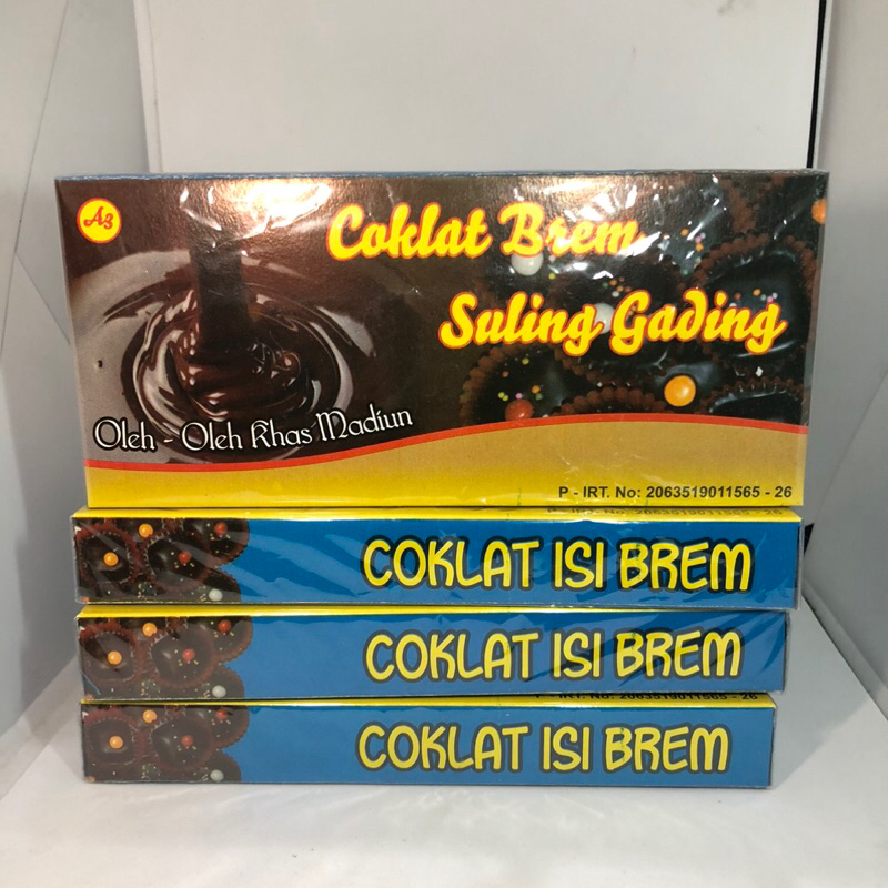 Jual BREM COKLAT/COKLAT BREM SULING GADING ISI 8pcs | Shopee Indonesia