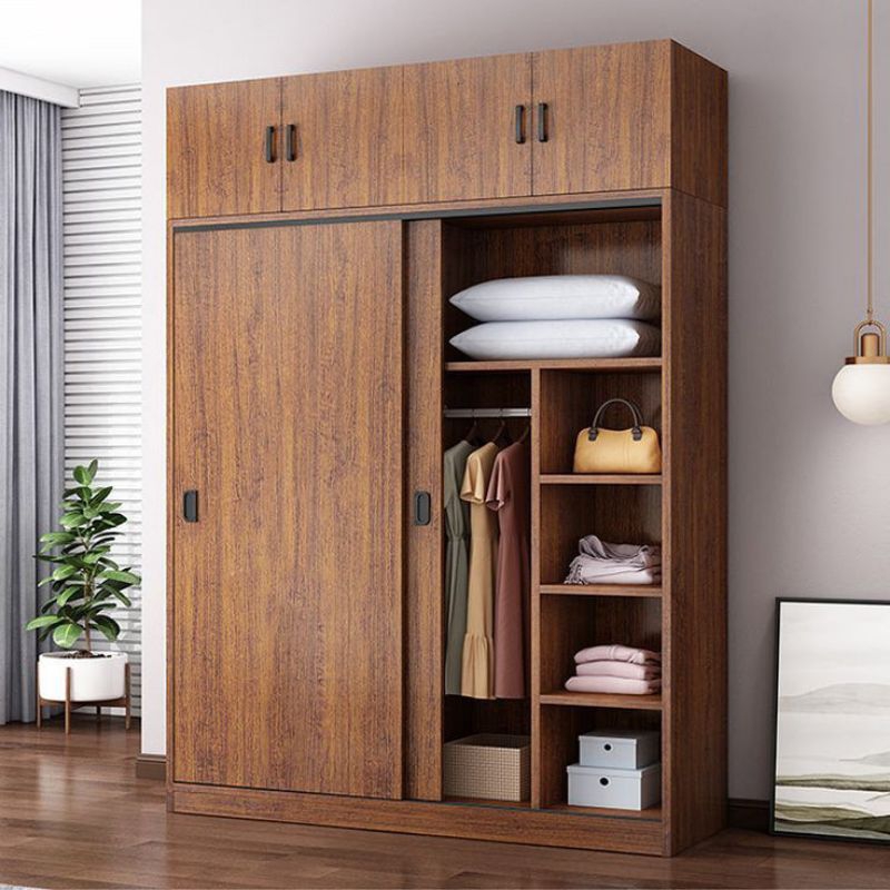 Jual Lemari pakaian/lemari seliding 2 pintu/furniture murah/lemari ...