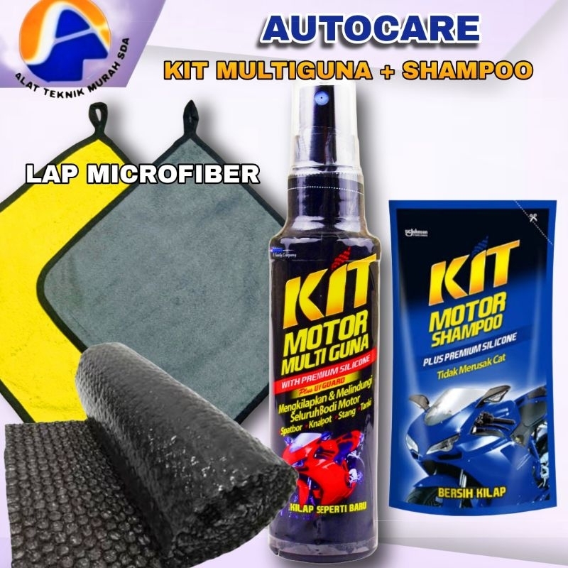 Jual Paket Kit Motor Multiguna Pump 100ml + Kit Motor Shampoo 200 ml ...