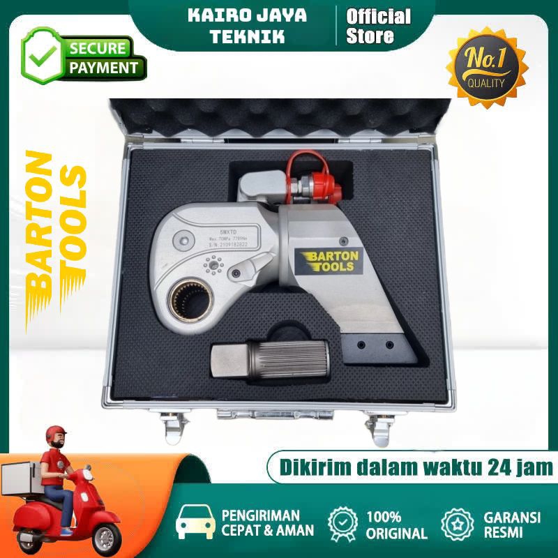 Jual M24-M56 Hydraulic Torque Wrench 1.5" Drive 7789Nm 5MXTD BARTON ...