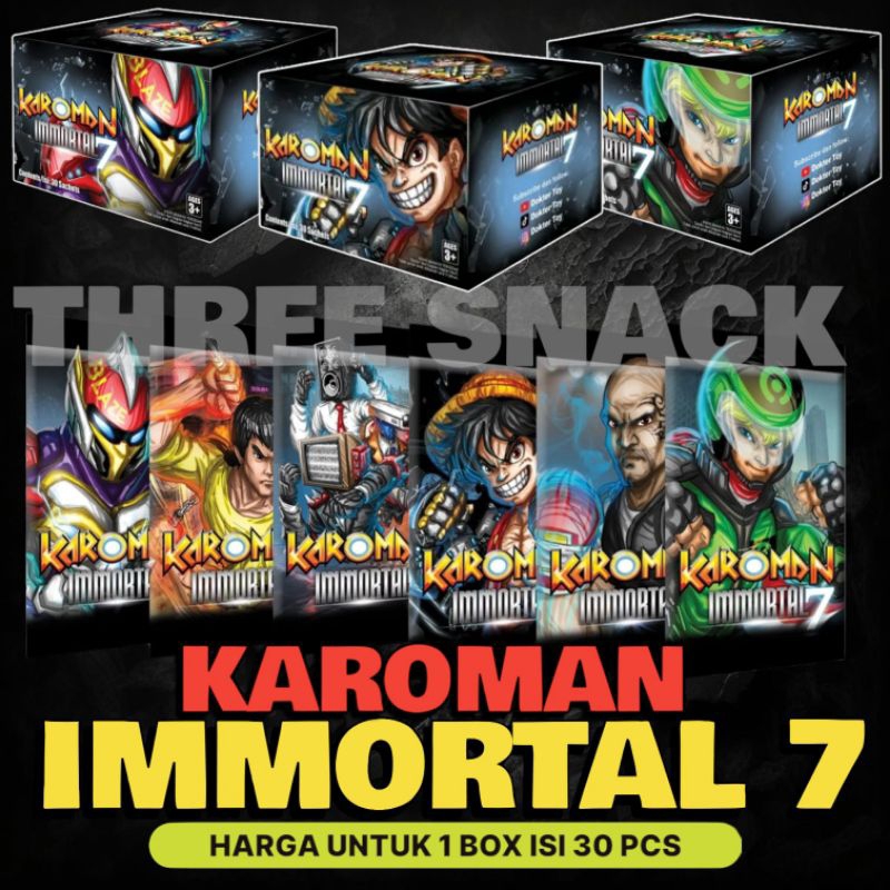 Jual Puzzle Karoman Immortal 7 1Box Isi 30 Pcs | Shopee Indonesia