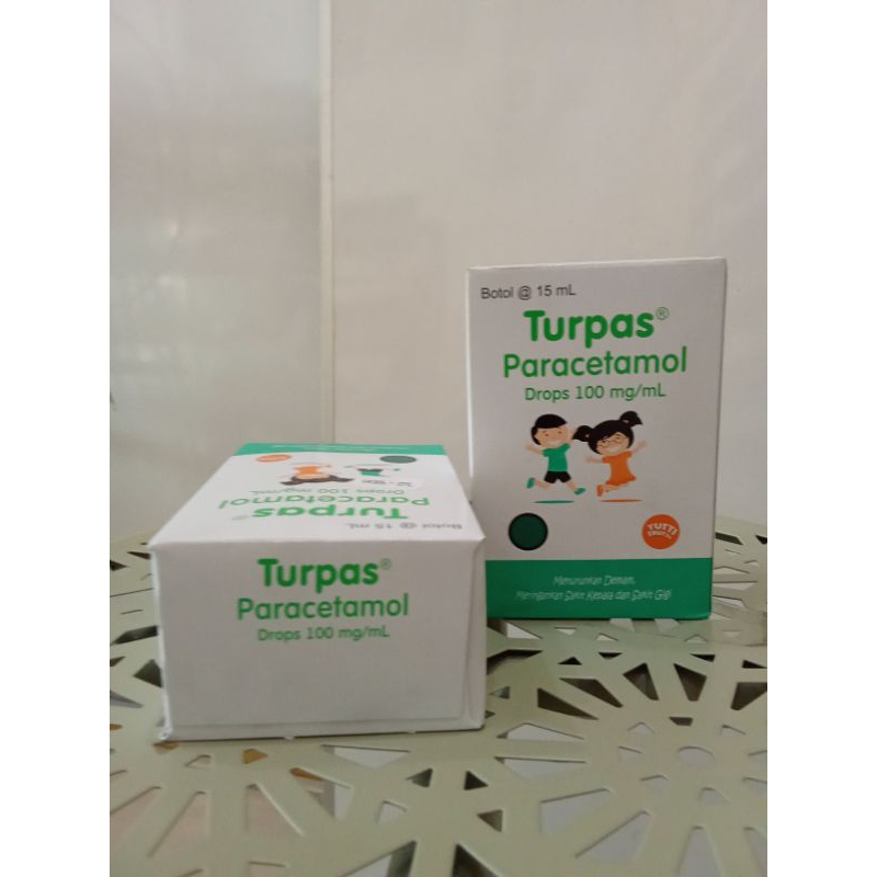 Jual Turpas Paracetamol Drops 100mg/ml ( rasa tutti frutti) 15ml ...