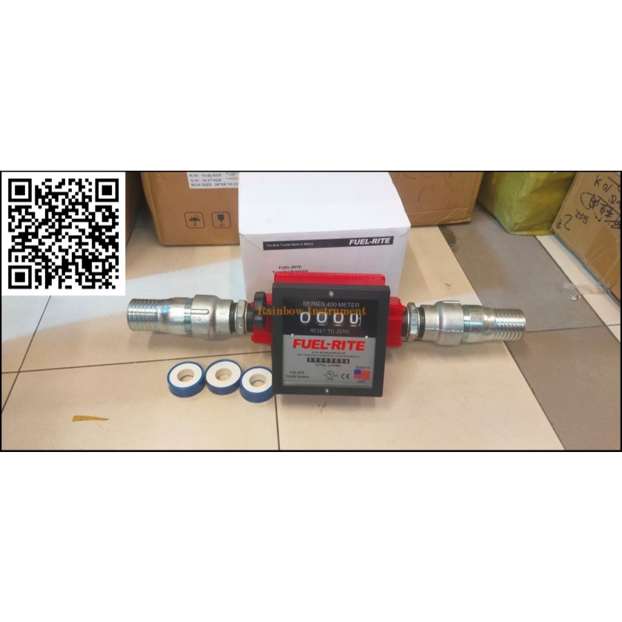 Jual Fuel Rite / Flow Meter / Meteran Minyak Solar Oil 4 digit 2" inch ...