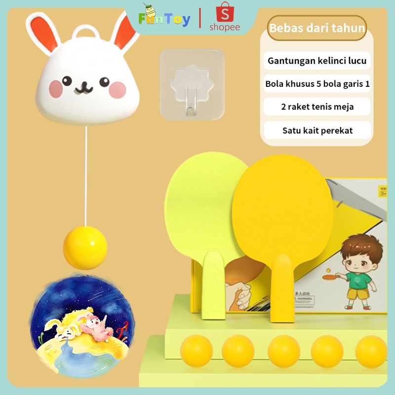 Jual FUNTOY Set Mainan Tenis Meja Yang Dipasang Di Dinding Untuk ...