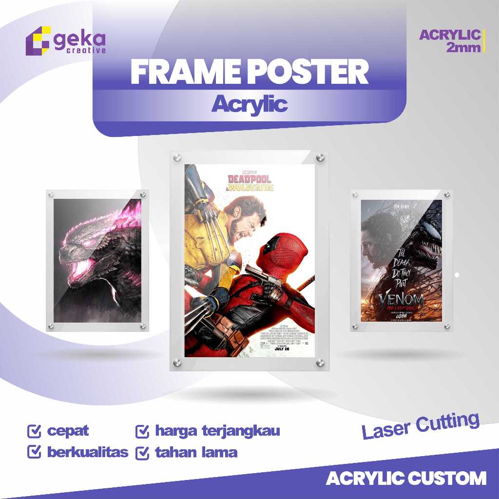 Jual Frame Poster Acrylic | Shopee Indonesia