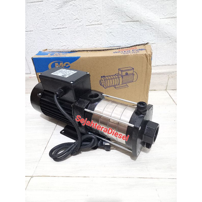 Jual Pompa Air Dorong Multistage 1.5HP Self horizontal Kipas Stainles ...