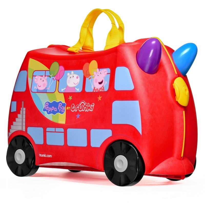 Jual Trunki Peppa Pig x Trunki Ride - On Suitcase | Shopee Indonesia