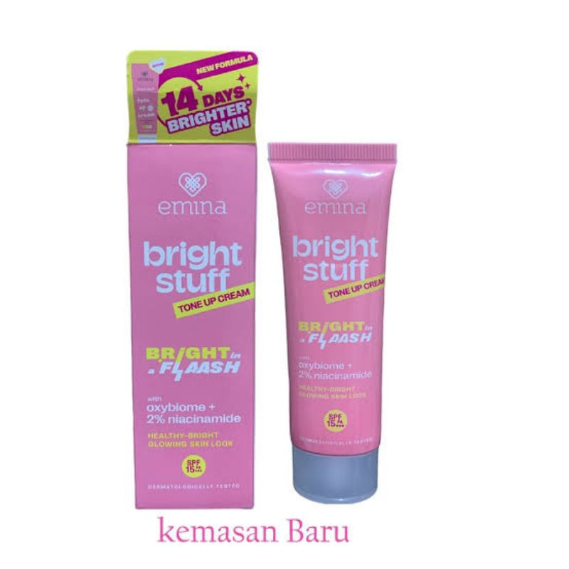 Jual EMINA BRIGHT STUFF TONE UP CREAM 20 ML | Shopee Indonesia